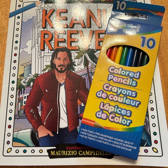 Color Crush | Art | Crush And Color Keanu Reeves Colorful Fantasies W ...
